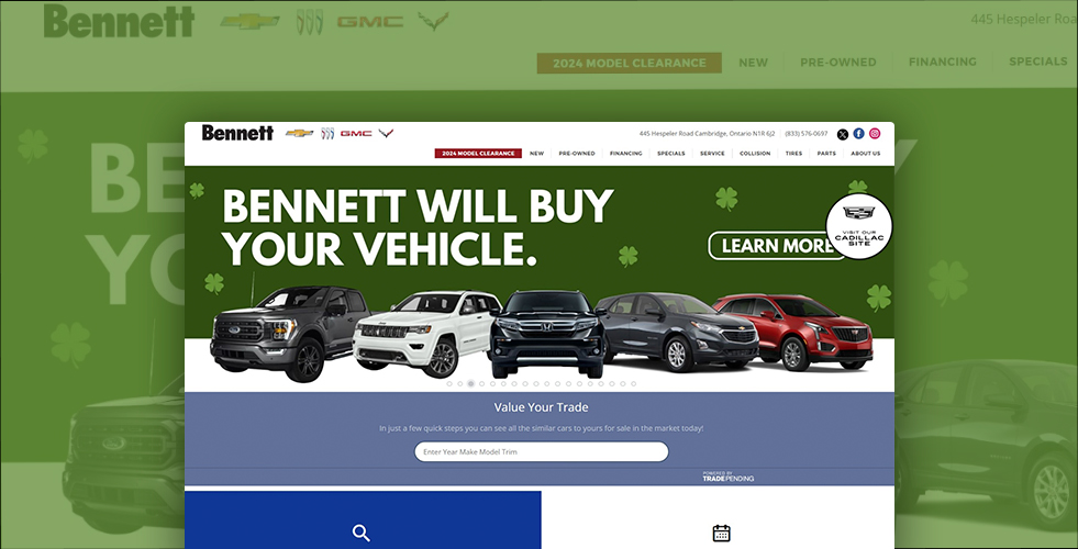 Bennett Chevrolet Buick: New & Used GM Dealer | Cambridge