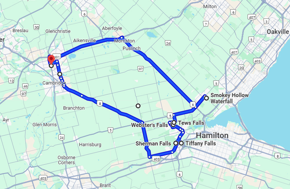 Great Canadian Road Trip #2 - Hamilton Waterfall Tour - Bennett ...